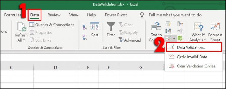 Cách Dùng Data Validation Trong Excel Để Tạo List Nhập Dữ Liệu