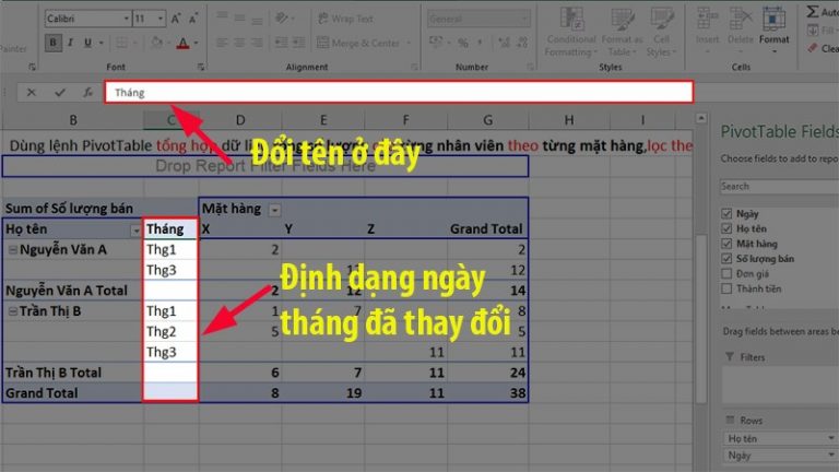 Cách Sử Dụng Pivot Table Trong Excel Lập Báo Cáo, Lọc Dữ Liệu