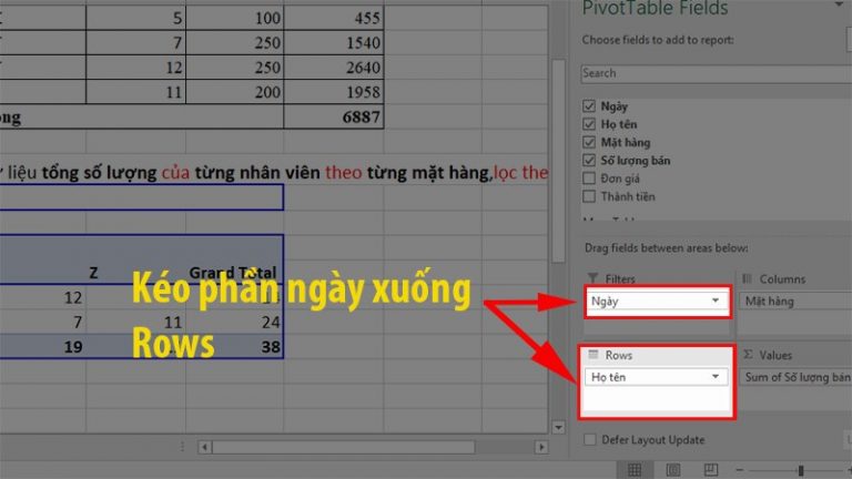 Cách Sử Dụng Pivot Table Trong Excel Lập Báo Cáo, Lọc Dữ Liệu