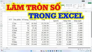 11 Cách Làm Tròn Số Trong Excel Nhanh Gọn Và Chính Xác