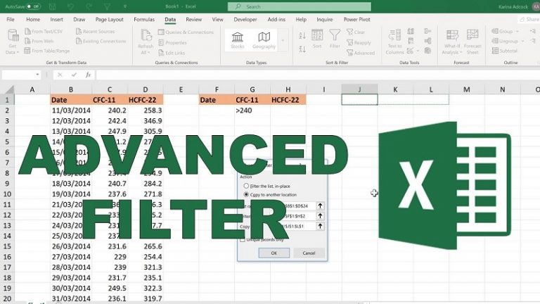 Cách Dùng Advanced Filter Trong Excel Lọc Dữ Liệu Nâng Cao